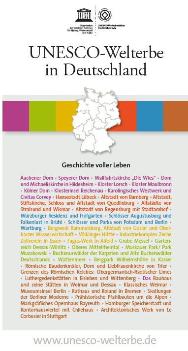 Flyer UNESCO Welterbestätten Deutschland – UNESCO-Welterbestätten ...